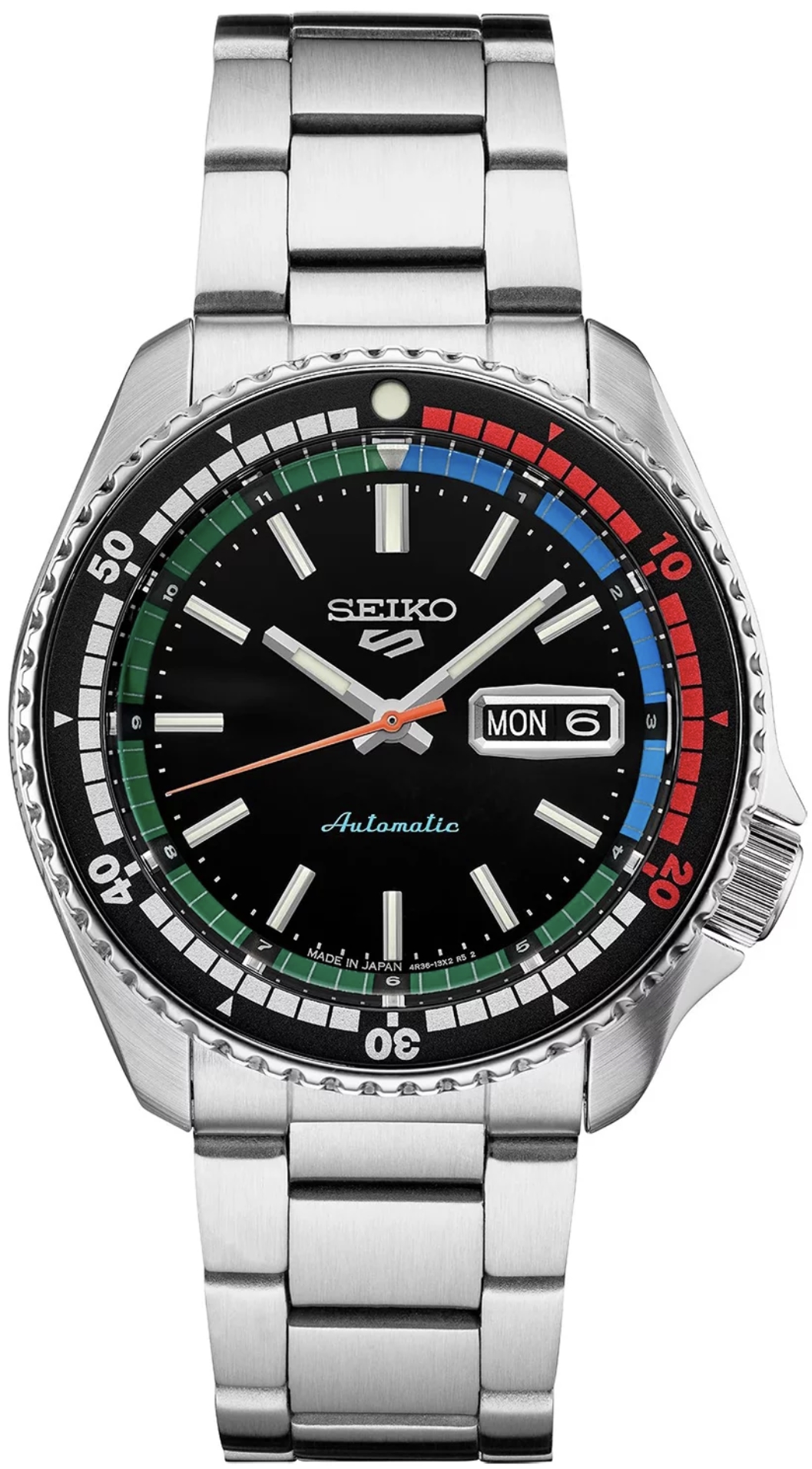 Zegarek Seiko 5 Sports Automatic New Regatta Timer Retro Colour ...